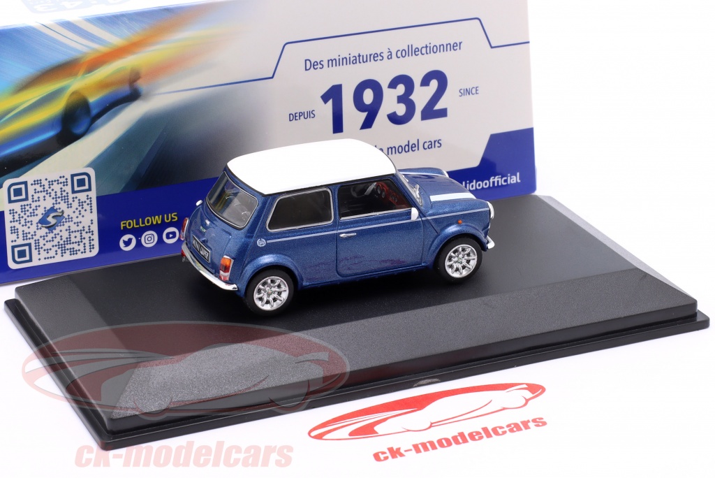 Solido 1:43 Mini Cooper Sport Pack Year 1994 blue 421438243 model car ...