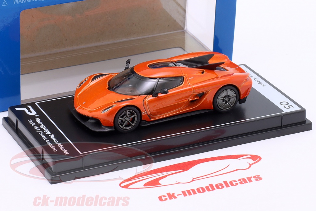 Kinsmart 1:64 Koenigsegg Jesko Absolut orange KTH05 model car KTH05 ...