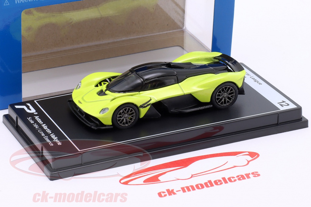 Kinsmart 1:64 Aston Martin Valkyrie lime green KTH12 model car KTH12 ...