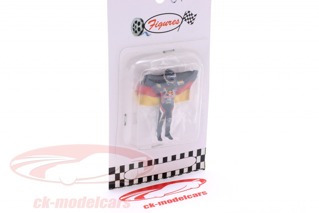 Cartrix 1:43 Sebastian Vettel と フラグ 式 1 形 CT067 モデル 車 CT067 6151141137125