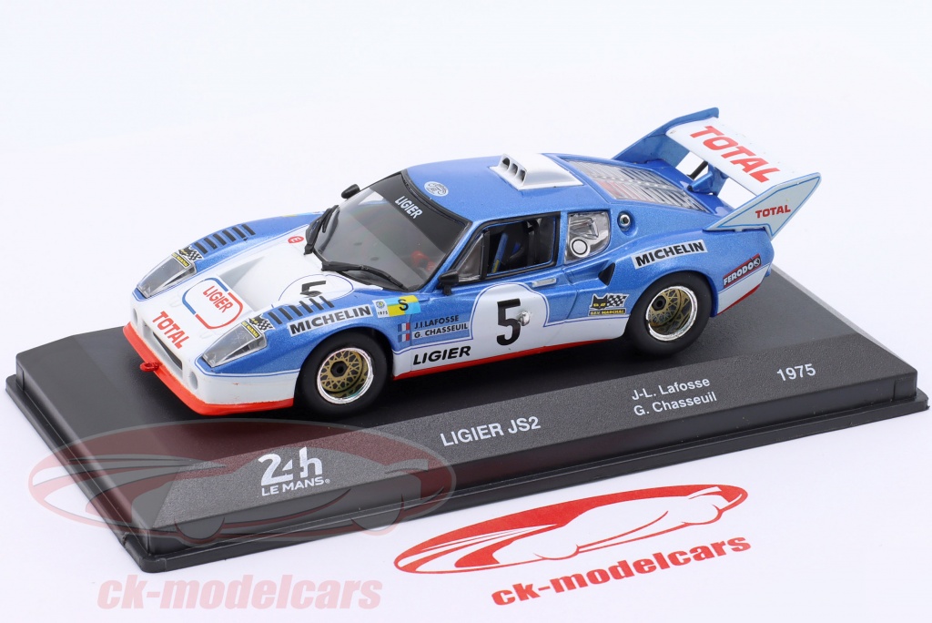 Altaya 1:43 Ligier JS2 #5 2nd 24h LeMans 1975 Gitanes Automobiles ...