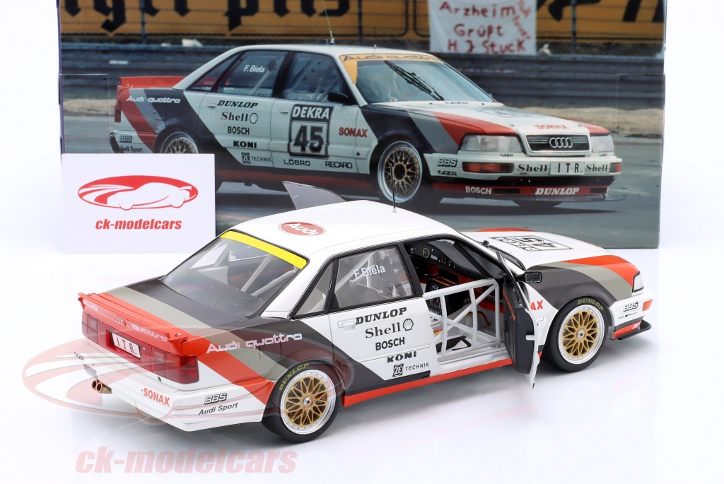 WERK83 1:18 Audi V8 Quattro #45 DTM Champion 1991 Frank Biela W1801508 ...