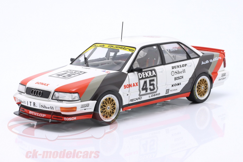 WERK83 1:18 Audi V8 Quattro #45 DTM Champion 1991 Frank Biela W1801508 ...