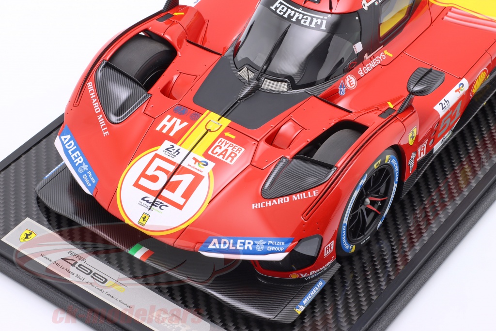 BBR Models 1:12 Ferrari 499P #51 Sieger 24h LeMans 2023 Pier Guidi, Calado, Giovinazzi BBR1219 ...