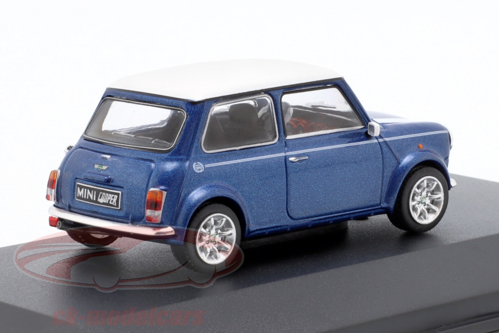 Solido 1:43 Mini Cooper Sport Pack Year 1994 blue 421438243 model car ...