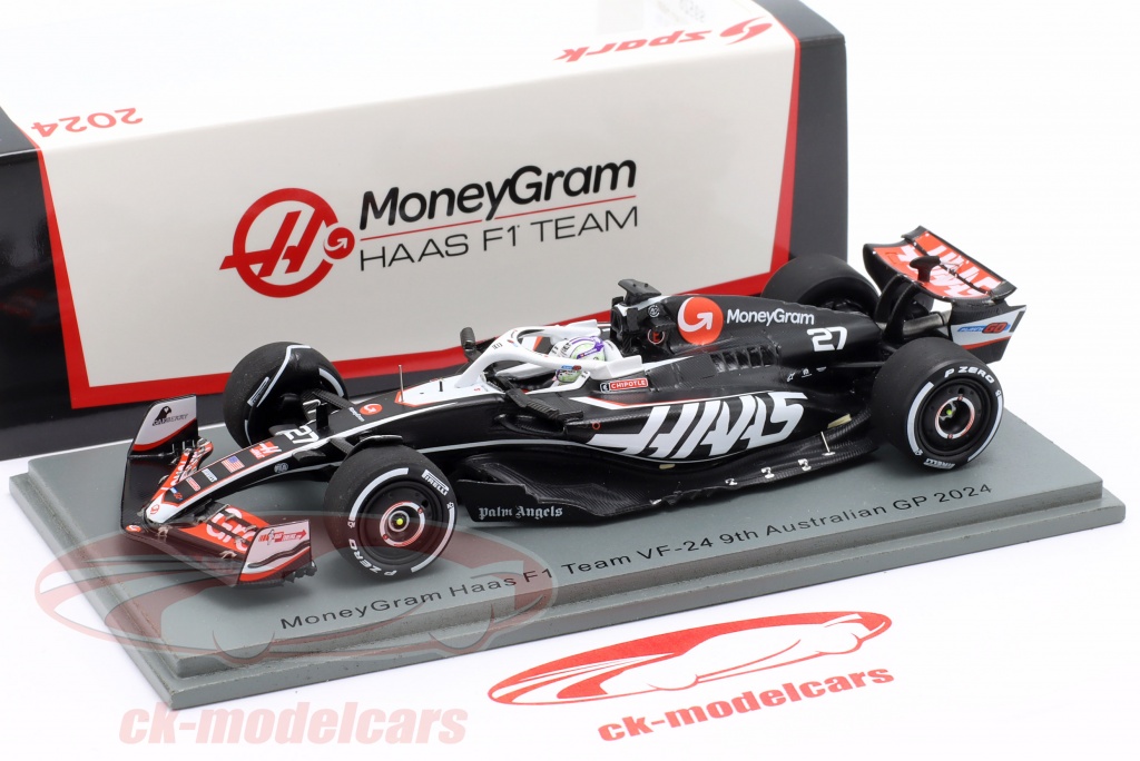 Spark 1:43 Nico Hülkenberg Haas VF-24 #27 Australia GP Formula 1 2024 ...