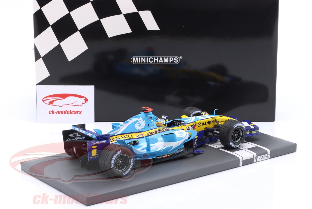 Minichamps 1:18 Fernando Alonso Renault R26 #1 2nd Türkiye GP Formula 1 ...