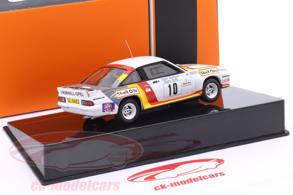 Ixo 1:43 Opel Manta 400 #10 3位 Manx International Rallye 1985 Fisher ...