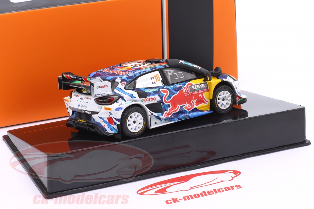Ixo 1:43 Ford Puma Rally1 Hybrid #16 3ème Safari Rallye Kenya 2024 ...