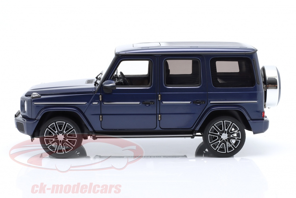 Norev 1:18 Mercedes-Benz G-Class G500 AMG Line Year 2018 sodalite blue ...