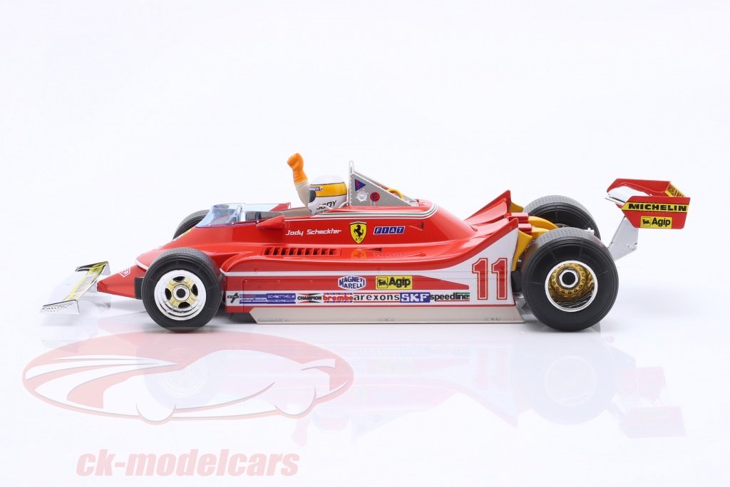 Bburago 1:18 Jody Scheckter Ferrari 312T4 #11 Winner Italien GP Formula 1 World Champion 1979 18 ...