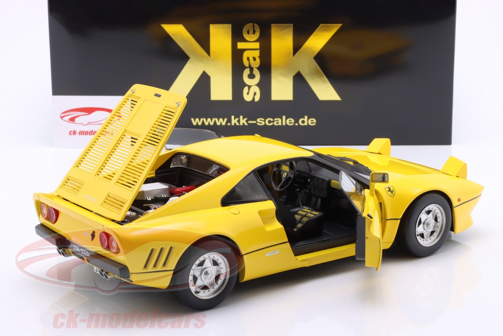 KK-Scale 1:12 Ferrari 288 GTO Year 1984 yellow KKDC120152 model car KKDC120152 4260699765970