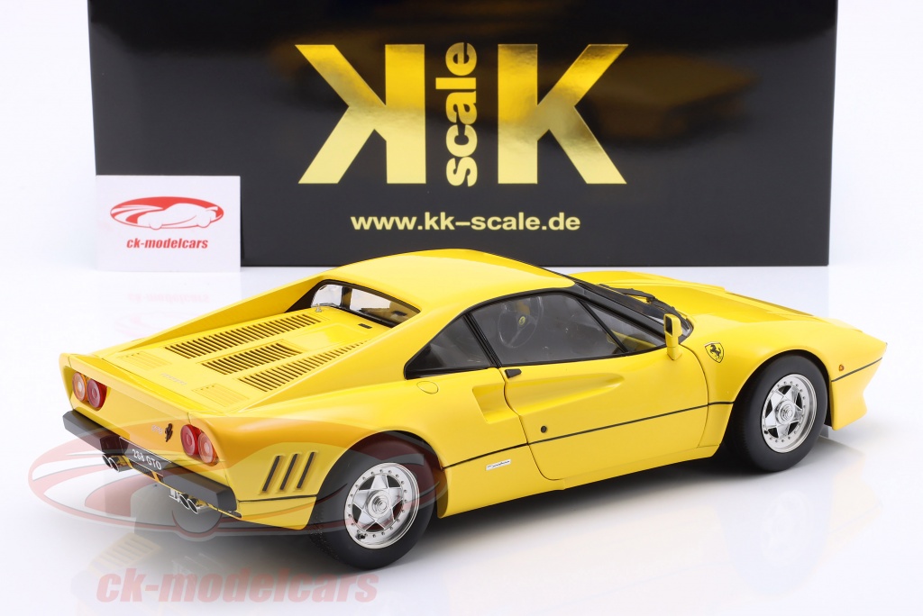 KK-Scale 1:12 Ferrari 288 GTO Year 1984 yellow KKDC120152 model car ...