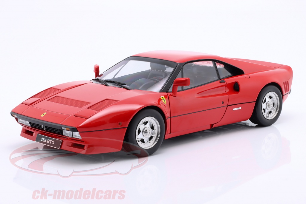 KK-Scale 1:12 Ferrari 288 GTO Year 1984 red KKDC120151 model car KKDC120151 4260699765963