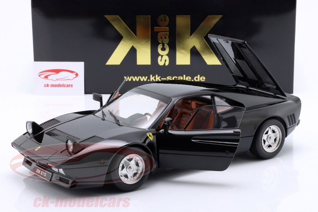 KK-Scale 1:12 Ferrari 288 GTO Bouwjaar 1984 zwart KKDC120153 model auto ...