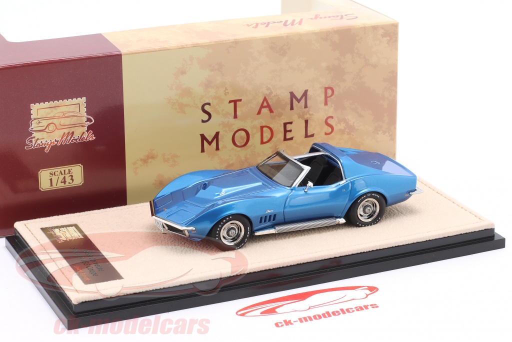 Stamp Models 1:43 Chevrolet Corvette Stingray L88 Coupe Year 1969 (Open ...
