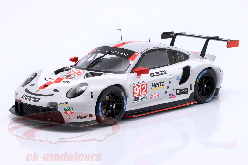 Ixo Porsche 911 RSR #912 2nd GTLM-Klasse 24h Daytona 2020 Porsche GT ...