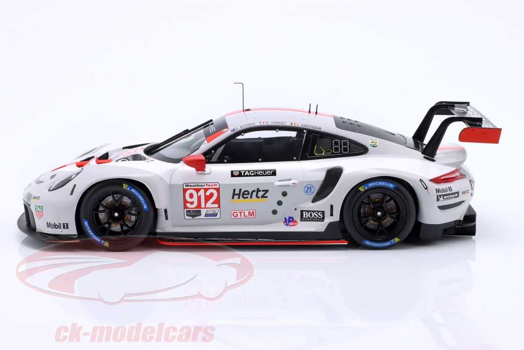 Ixo Porsche 911 RSR #912 2nd GTLM-Klasse 24h Daytona 2020 Porsche GT ...