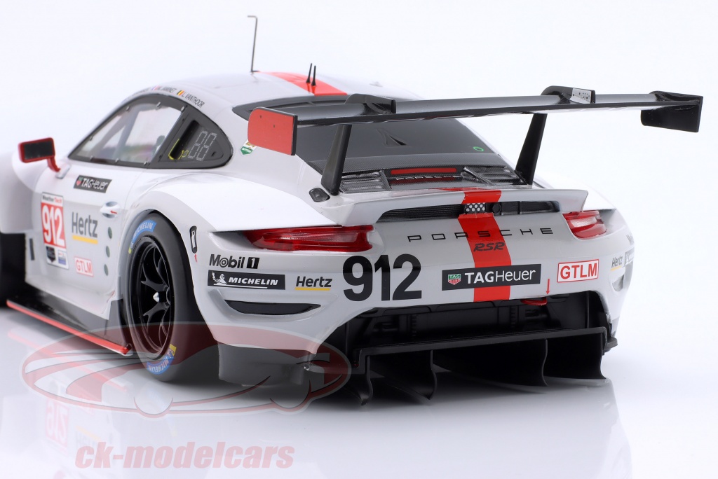 Ixo Porsche 911 RSR #912 2nd GTLM-Klasse 24h Daytona 2020 Porsche GT ...