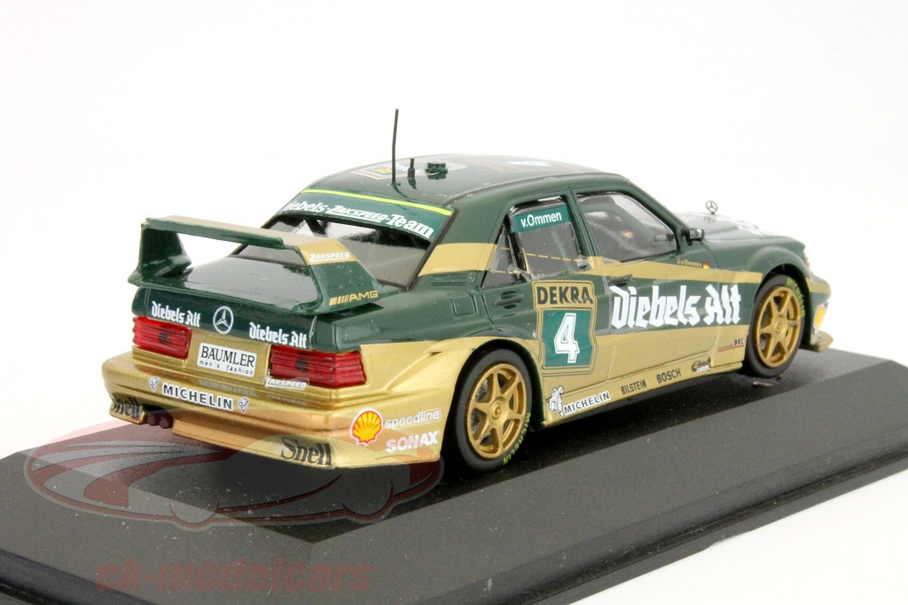 Minichamps 1:43 Jv Ommen Mercedes-Benz 190 Evo II DTM 1993 Göde Edition ...