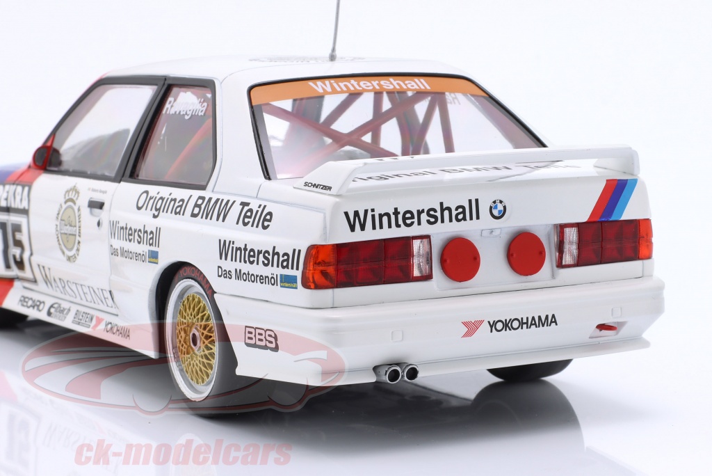 WERK83 1:18 BMW M3 (E30) #15 DTM Champion 1989 Roberto Ravaglia W18038002C (Collector's Box ...