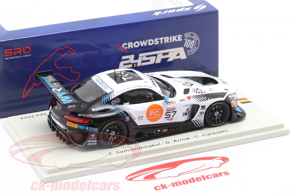 Spark 1:43 Mercedes-Benz AMG GT3 Evo #57 24h Spa 2024 Arrow, Caresani ...