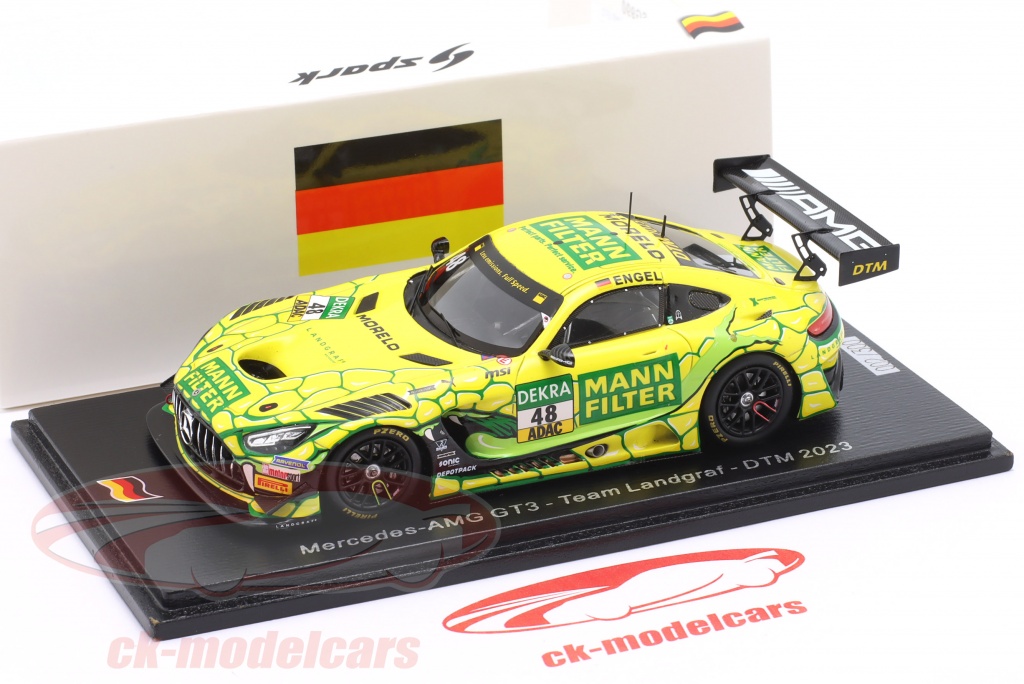Spark 1:43 Mercedes-Benz AMG GT3 #48 DTM 2023 Maro Engel SG990 ...