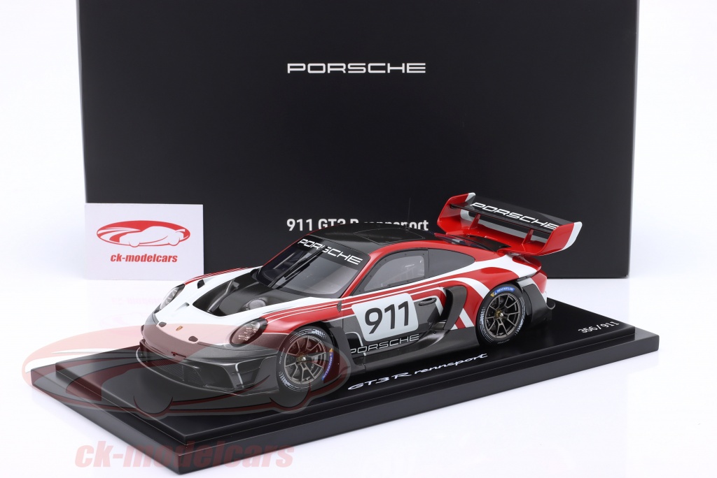 Spark 1:18 Porsche 911 (992) GT3 R Rennsport #911 multicolour ...