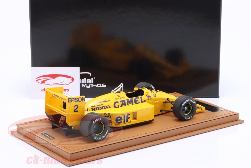 Tecnomodel 1:18 Satoru Nakajima Lotus 100T #2 7日 日本 GP 式 1 1988 TM18 ...