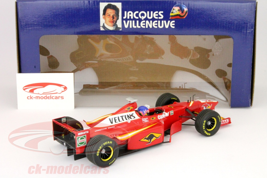 Minichamps 1:18 J. Williams FW20 Villeneuve Formule 1 Megachrome 1998 ...