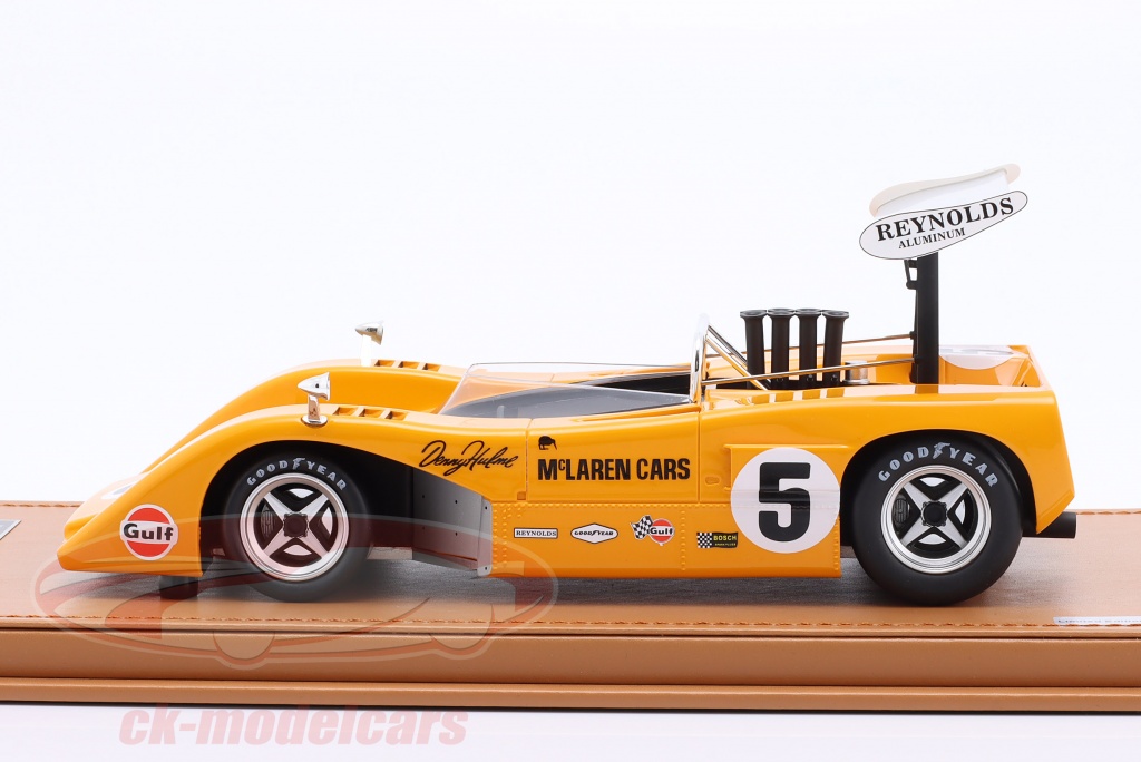 Tecnomodel 1:18 McLaren M8B Chevrolet #5 Winner Can-Am Mid-Ohio 1969 Hulme TM18-330B model car ...