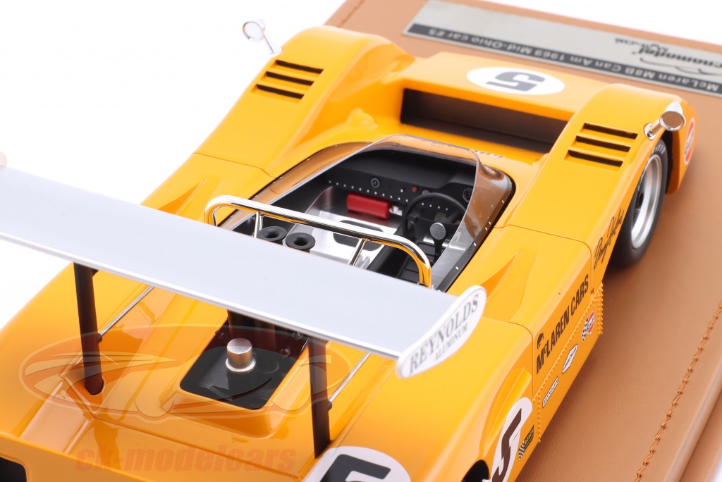Tecnomodel 1:18 McLaren M8B Chevrolet #5 勝者 Can-Am Mid-Ohio 1969 Hulme TM18-330B モデル 車 TM18-330B