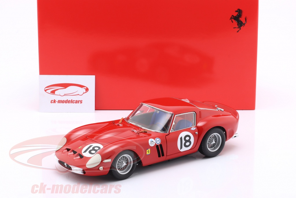Kyosho 1:18 Ferrari 250 GTO #18 Winner 3h Daytona 1963 Rodríguez 08438F model car 08438F ...
