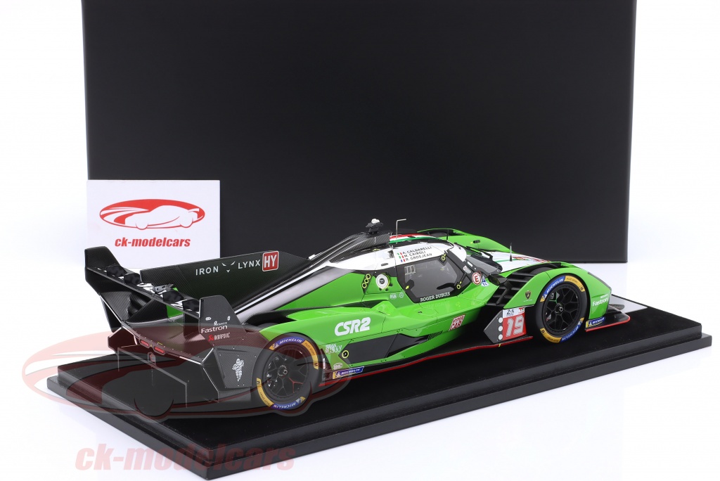 LookSmart 1:18 Lamborghini SC63 #19 24h LeMans 2024 Cairoli, Caldarelli ...