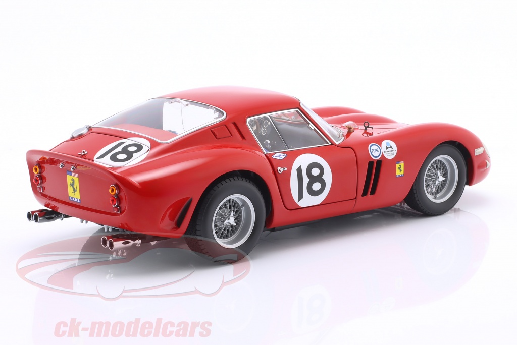 Kyosho 1:18 Ferrari 250 GTO #18 Winner 3h Daytona 1963 Rodríguez 08438F model car 08438F ...