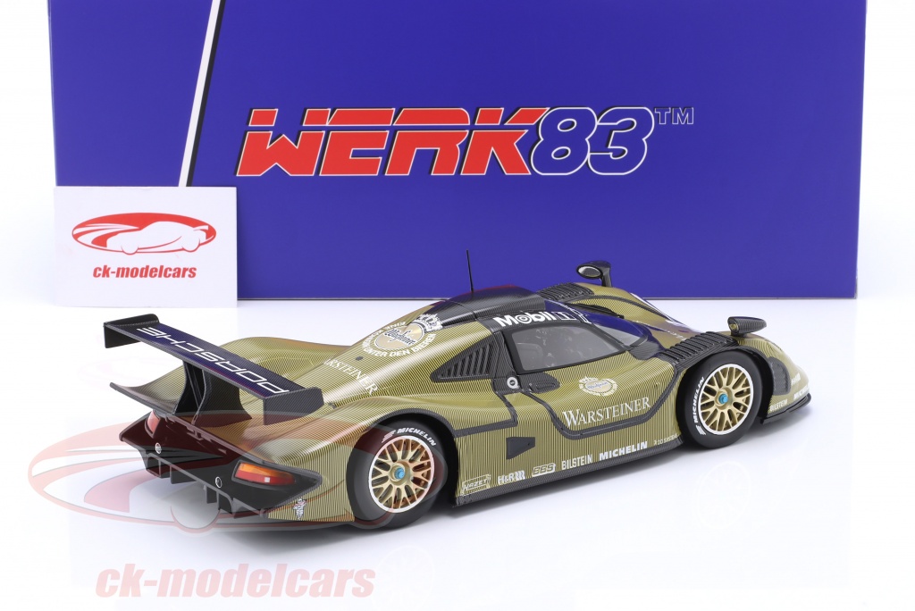WERK83 1:18 Porsche 911 GT1/98 Porsche AG Test Car 24h LeMans 1998 ...
