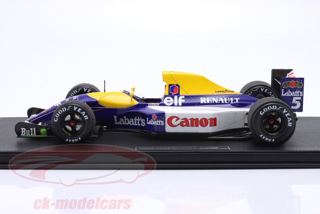 GP Replicas 1:12 N. Mansell Williams FW14B #5 Winner British GP Formula ...