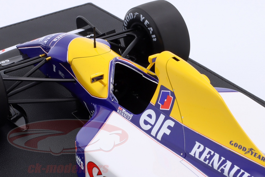 GP Replicas 1:12 N. Mansell Williams FW14B #5 Sieger British GP Formel ...