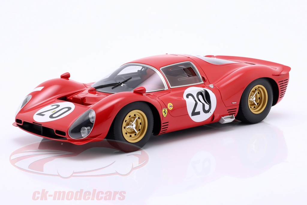 Mitica 1:18 Ferrari 330 P3 Berlinetta #20 24h LeMans 1966 Parkes ...