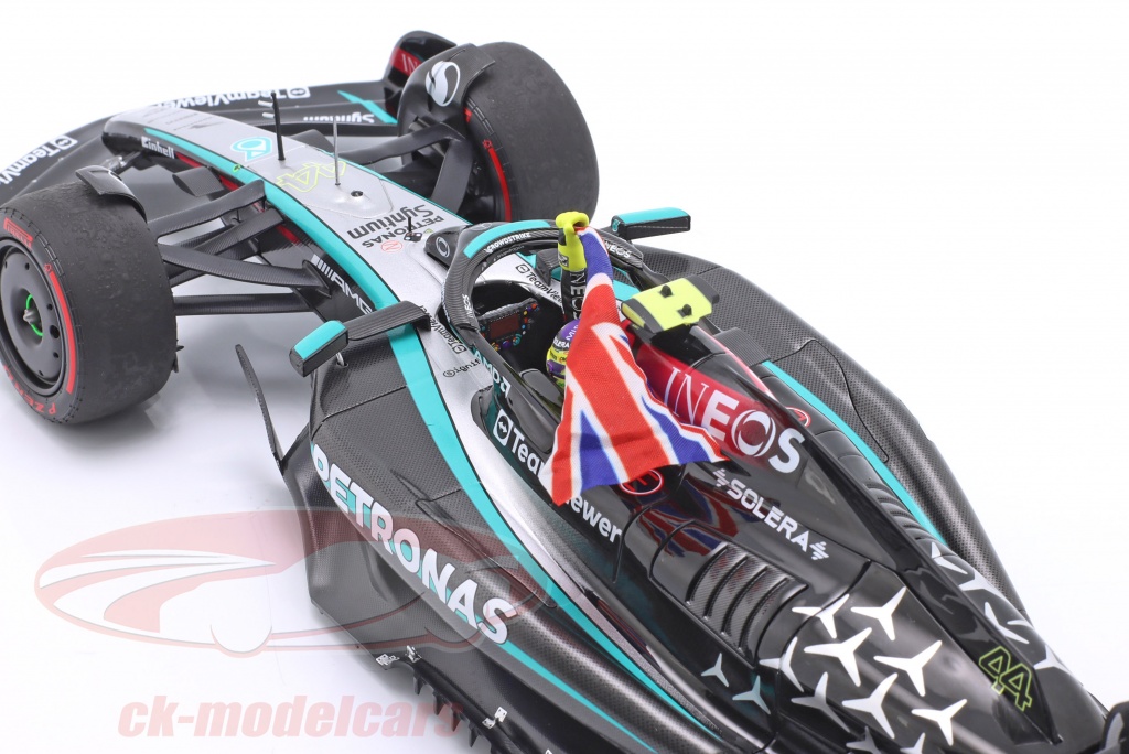 Minichamps 1:18 L. Hamilton Mercedes-AMG F1 W15 #44 Winner British GP Formula 1 2024 110241244 ...