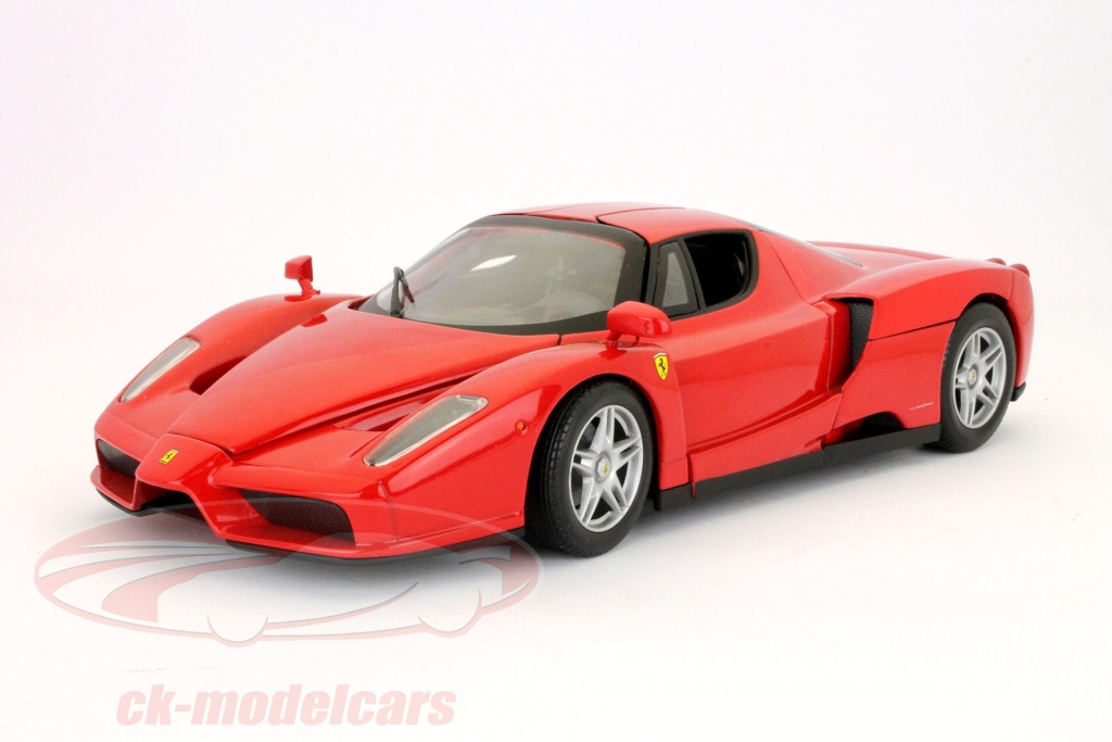 HotWheels 1:18 のエンツォフェラーリ赤 56293 モデル 車 56293 074299562938