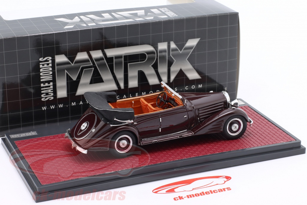 Matrix 1:43 Maybach Zeppelin DS8 4-door Convertible by Spohn 1934 ...