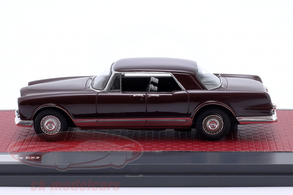 Matrix 1:43 Facel-Vega Excellence EX2 year 1962 maroon MX40601-022 ...