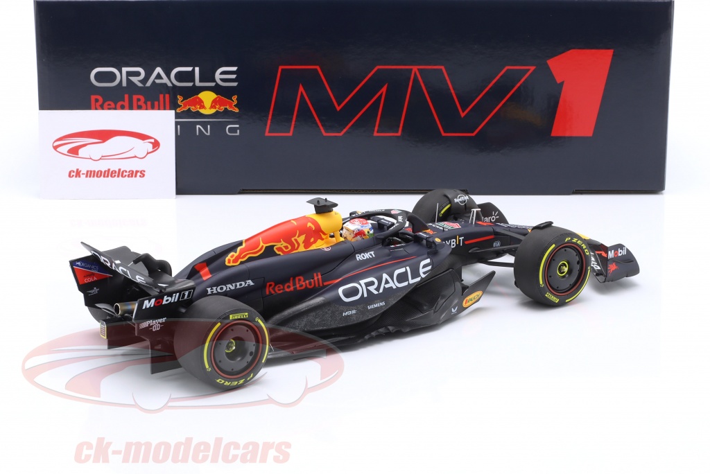 Minichamps 1:18 Max Verstappen Red Bull RB20 #1 优胜者 日本 GP 公式 1 世界冠军 2024 110240401 模型 汽车 ...
