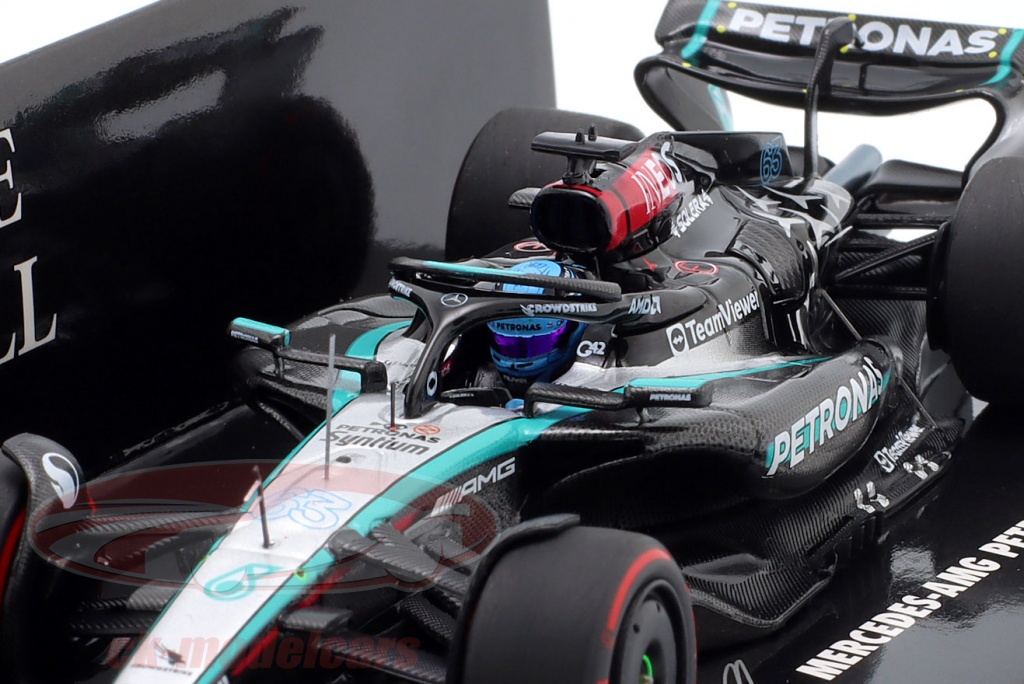 Minichamps 1:43 G. Russell Mercedes-AMG F1 W15 #63 British GP Formel 1 ...