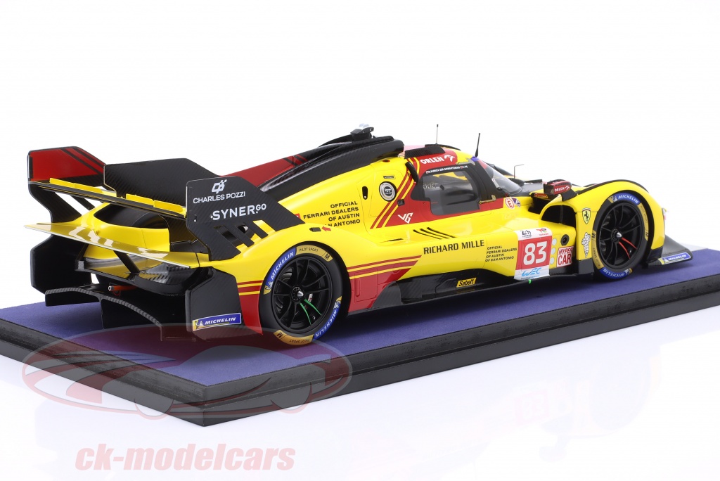 LookSmart 1:18 Ferrari 499P #83 24h LeMans 2024 Kubica, Shwartzman, Ye ...