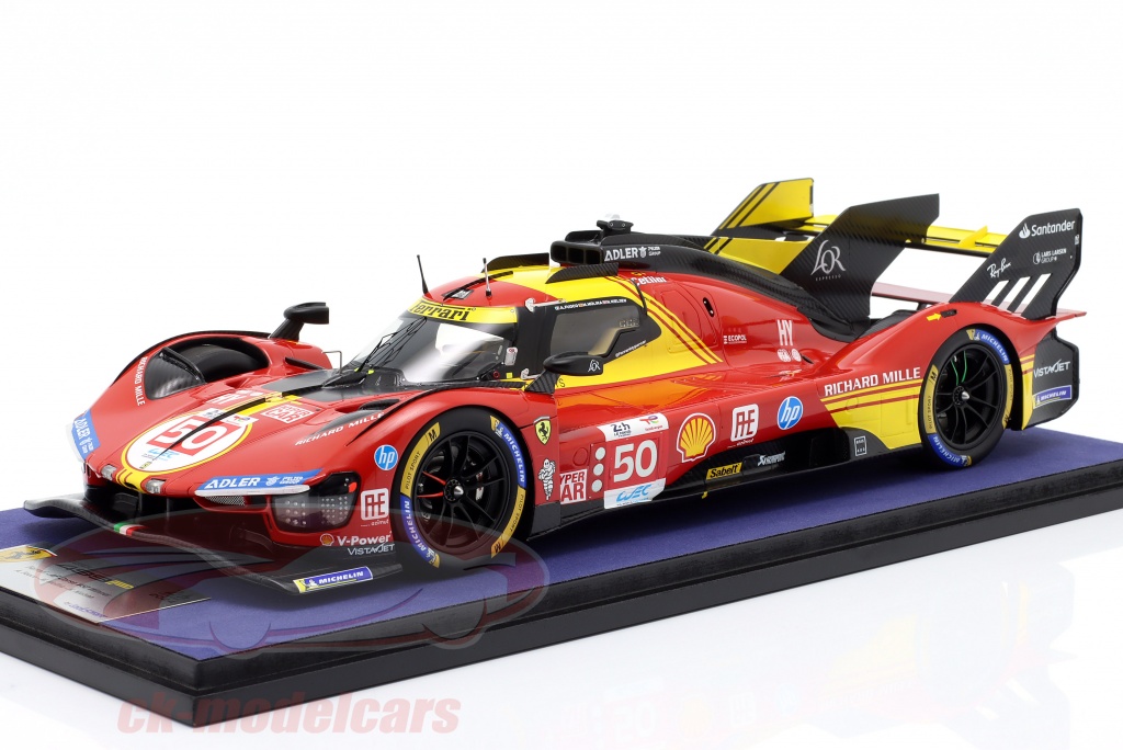 LookSmart 1:18 Ferrari 499P #50 Winner 24h LeMans 2024 Fuoco, Molina ...
