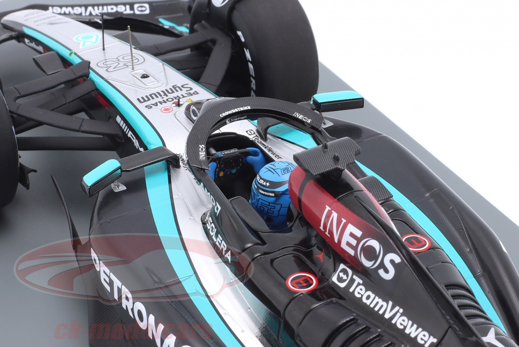 Spark 1:18 George Russell Mercedes-AMG F1 W15 #63 5th Bahrain GP ...