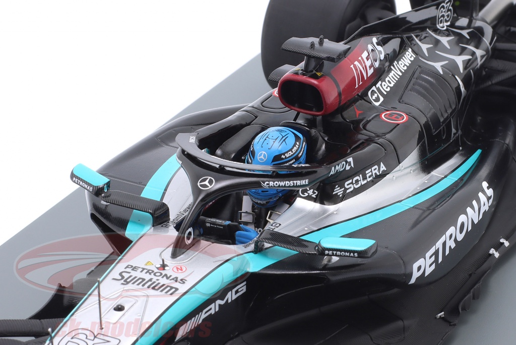 Spark 1:18 George Russell Mercedes-AMG F1 W15 #63 5th Bahrain GP ...