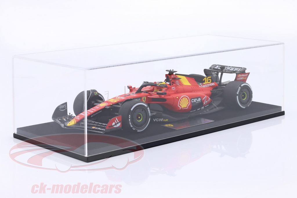 LookSmart 1:18 Charles Leclerc Ferrari SF23 #16 4th Italian GP Formula 1 2023 LS18F1047 model ...